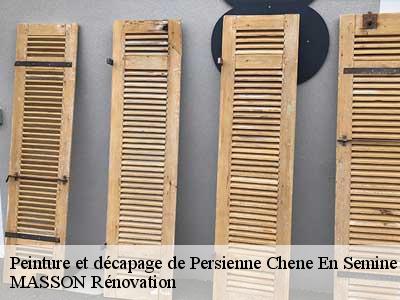 Entreprise peinture et décapage de persienne à Chene En Semine tel: 04 ...